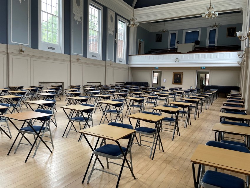 exam hall 2 | Leo Winkley: Letters From Shrewsbury
